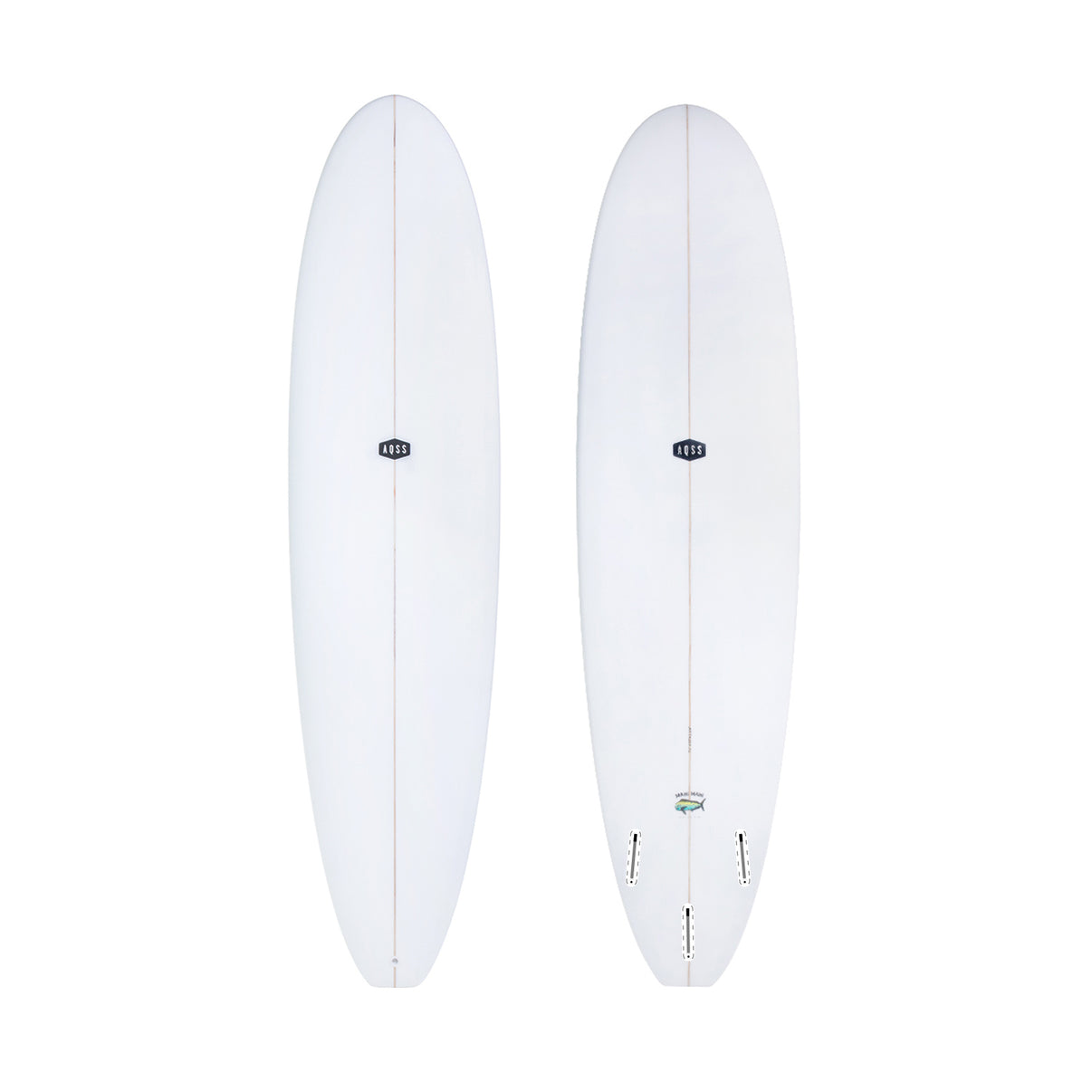 Mahi Mahi Mini Mal - Clearskin Single Tab Surfboard – The Surfboard ...