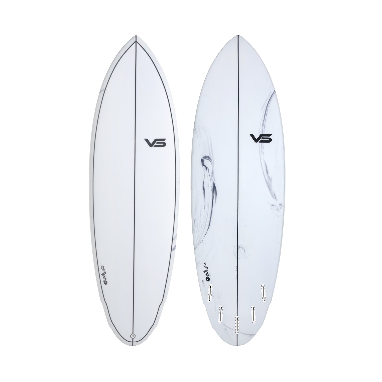 Zephyr Hybrid Shortboard (Single Tab) - Marble Surfboard – The ...