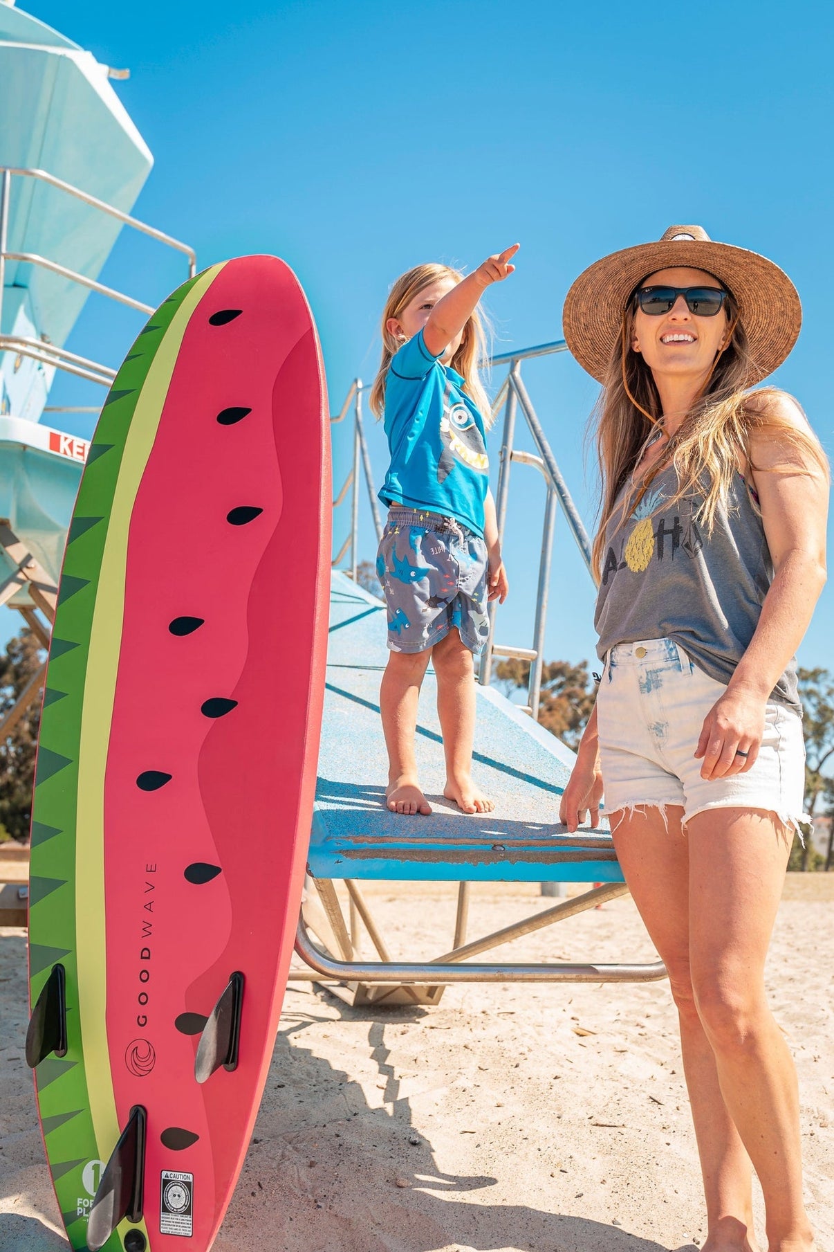 Fruities Softboard - Watermelon – The Surfboard Warehouse NZ